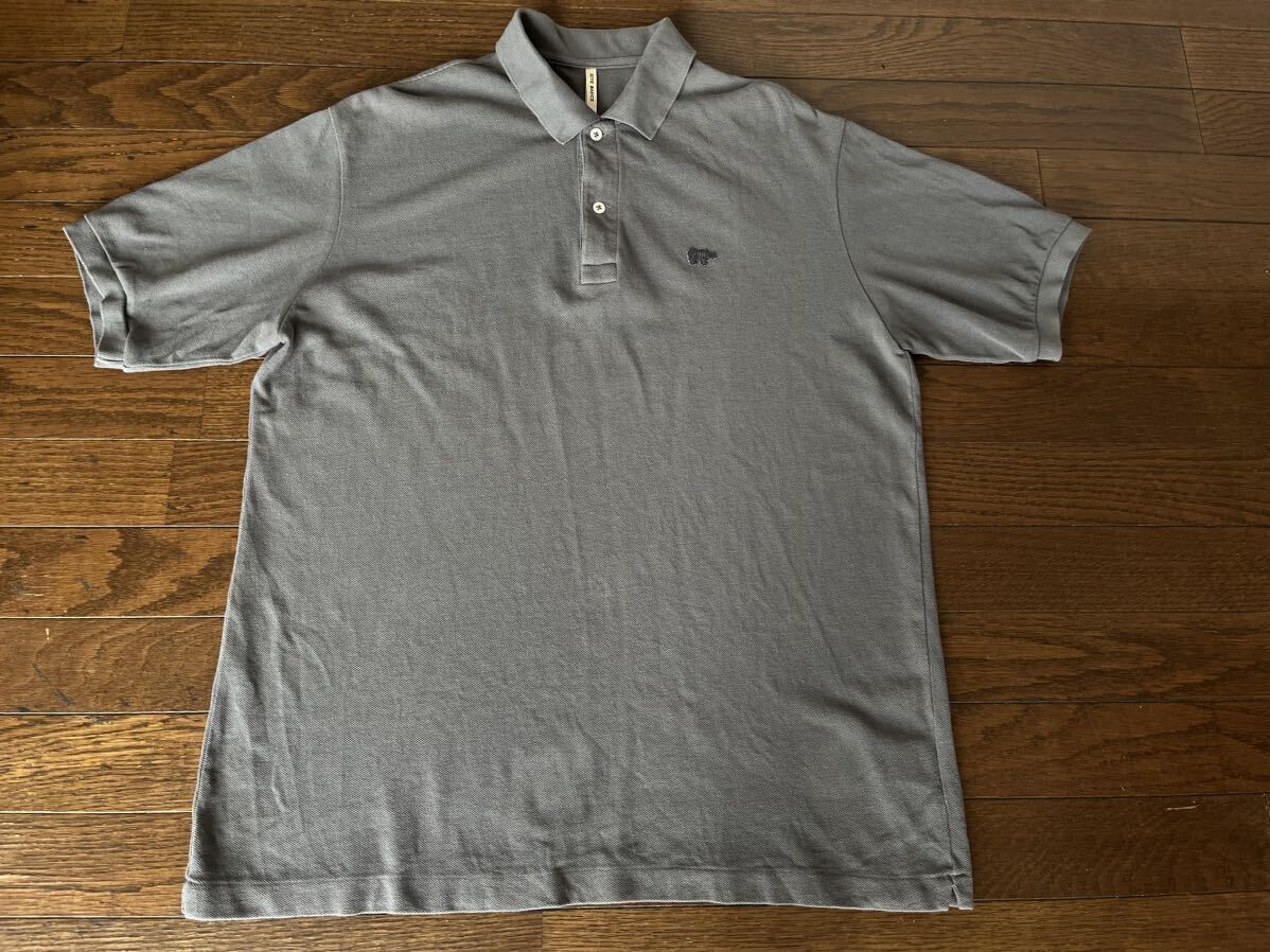 SCYE BASIC サイベーシック ポロシャツ カノコ グレー サイズ 40 L ルーズフィット 日本製(Lサイズ)｜売買されたオークション情報、yahooの商品情報をアーカイブ公開 ...