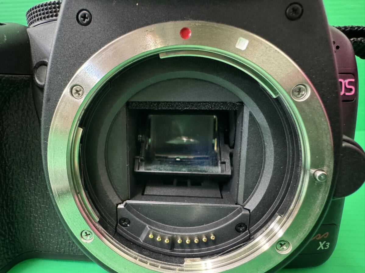 wb17 Canon EOSkiss X3 ダブルズームキット Lens EF-S 18-55mm F3.5-5.6 55-250mm F4 ...