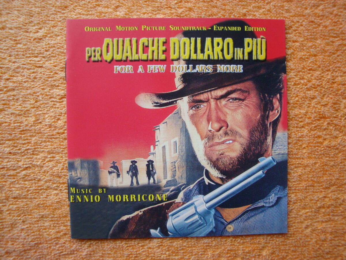 輸入盤CD GDM 2038 EXPANDED EDITION 拡大版 22曲 45分 PER QUALCHE DOLLARO IN PIU 夕陽のガンマン ENNIO MORRICONE ...