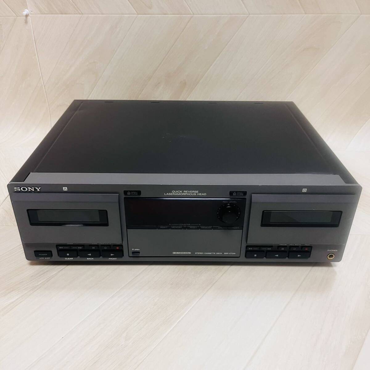 SONY ソニー SRP-CT3W ダブルカセットデッキ(一般)｜売買されたオークション情報、yahooの商品情報をアーカイブ公開 ...