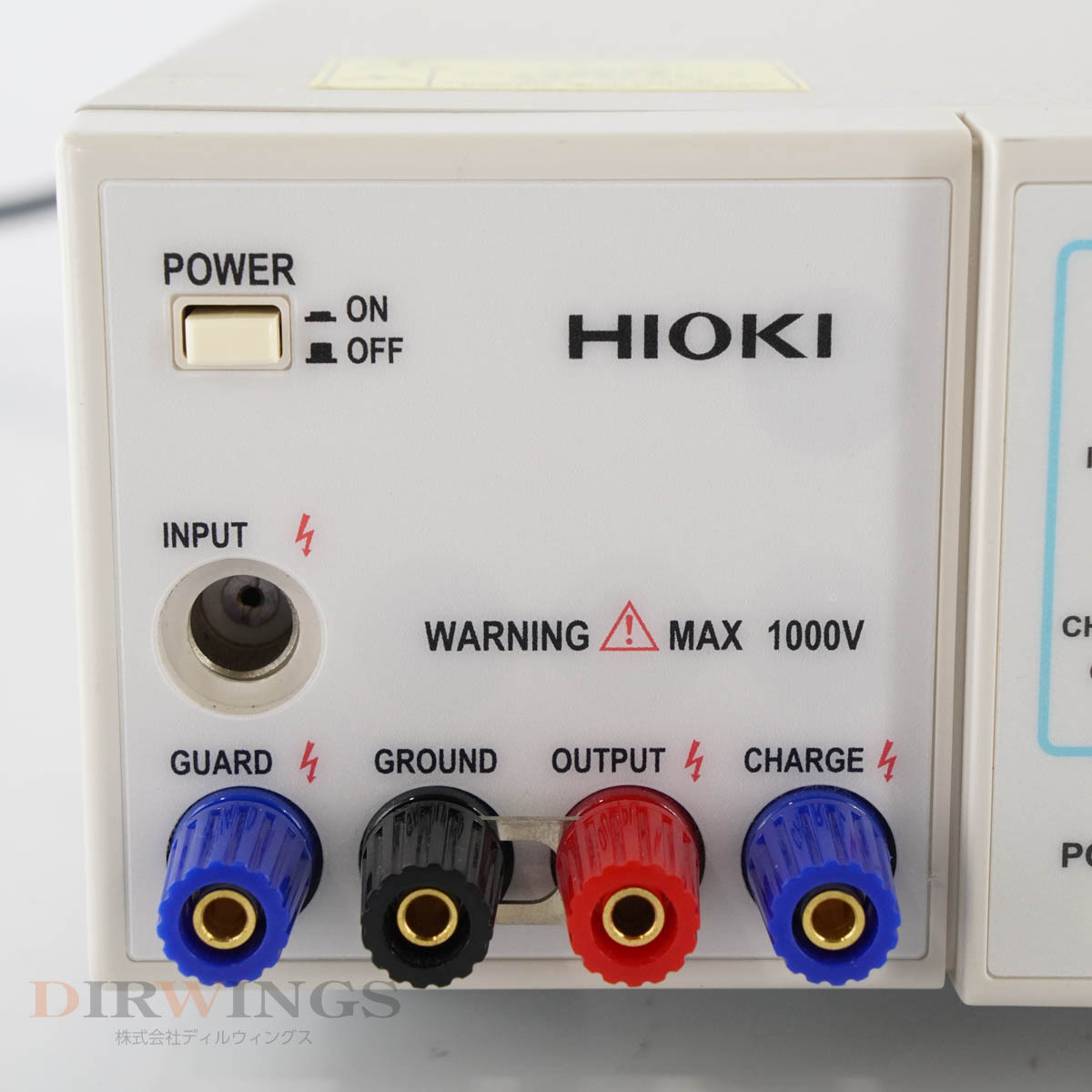 DW 8日保証 43台入荷 DSM-8104 HIOKI 日置 DIGITAL SUPER MEGOHAMMETER デジタル超絶縁/微小電流計 電源コード 取扱説明... 05830 ...