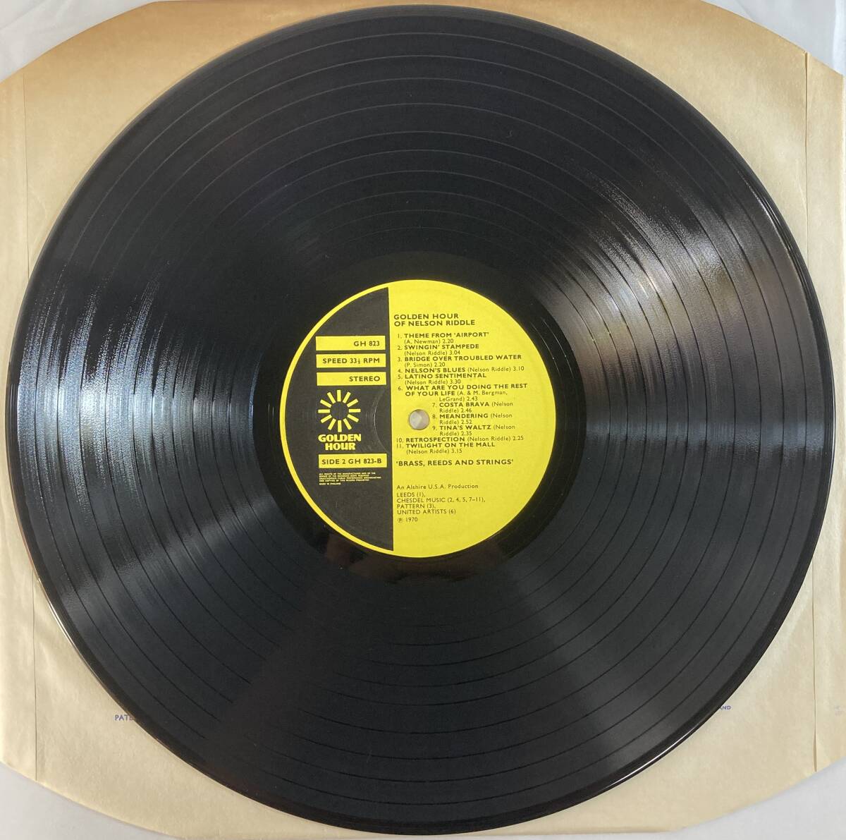 ネルソン リドル Nelson Riddle / Brass Reeds and Strings Golden Hour of Nelson ...