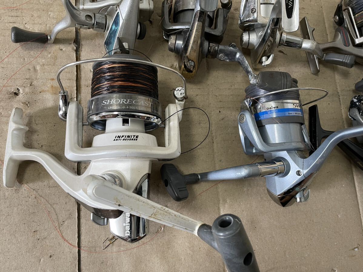 釣りリール スピニングリール Daiwa Jupiter-X 3500T Sweepfire 4000 Shorecast ii 4500 ...