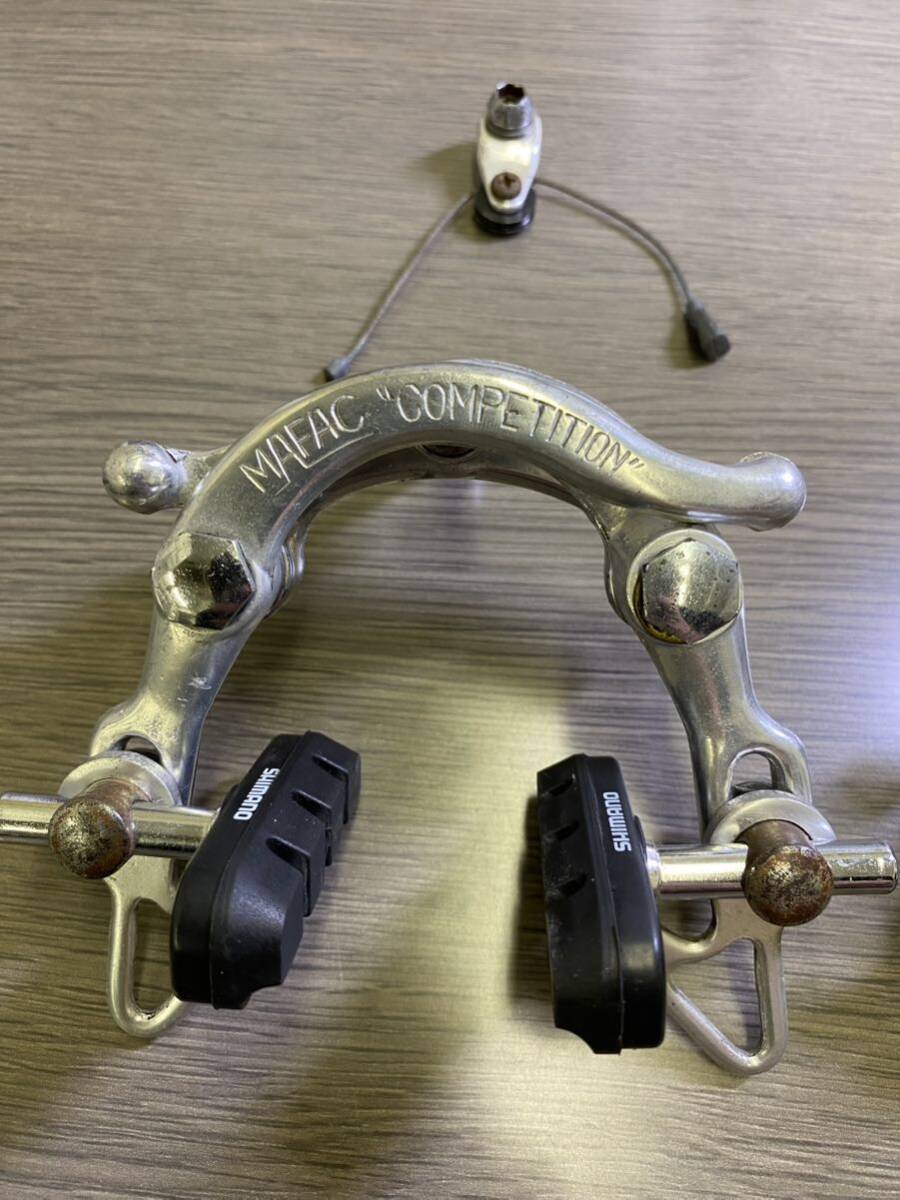 MAFAC COMPETITION 前後ブレーキ(ビンテージパーツ)｜売買されたオークション情報、yahooの商品情報をアーカイブ公開 - オークファン（aucfan.com）