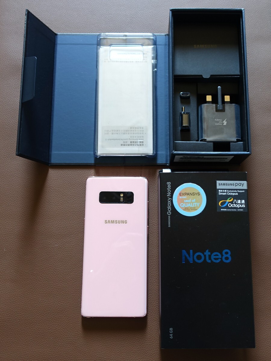 海外版 訳あり Samsung Galaxy Note 8 SM-N9500 6GB/64GB ブロッサムピンク SIMフリー 品 ...