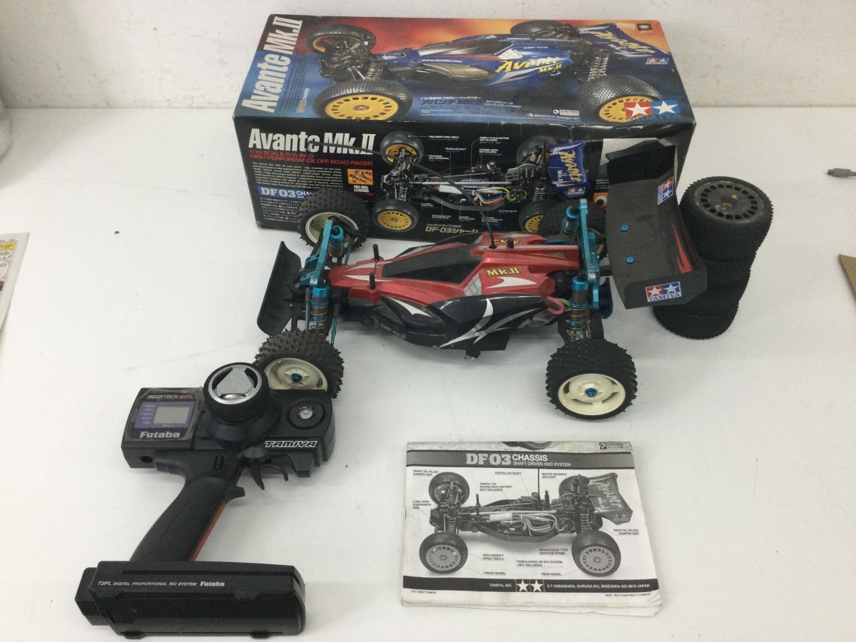代DM378-120 Avante MK.Ⅱ DF-03 CHASSIS TAMIYA タミヤ 1/10 電動RC 4WDレーシングバギー ...