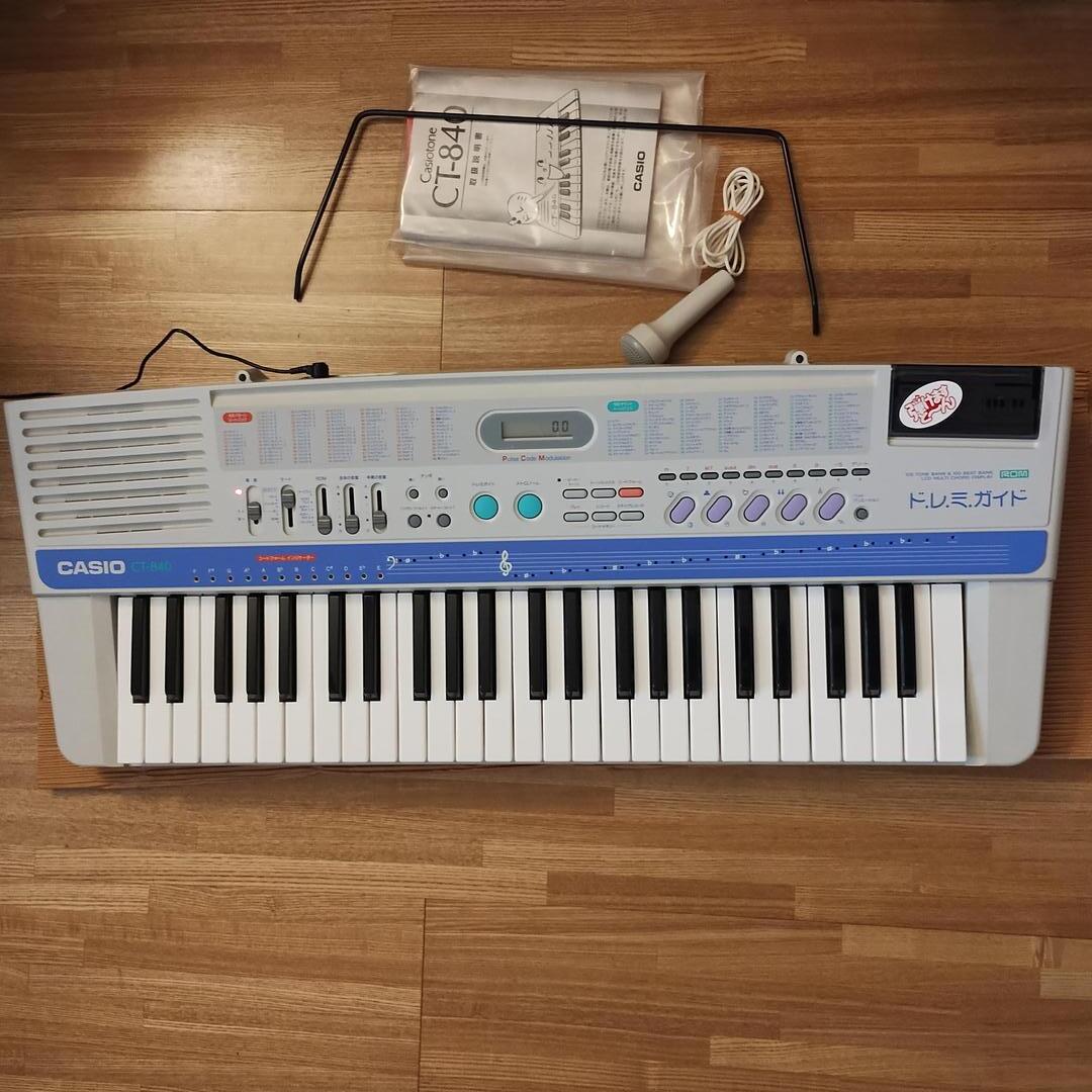 電子キーボード CASIO /CT-840(カシオ)｜売買されたオークション情報、yahooの商品情報をアーカイブ公開 - オークファン ...