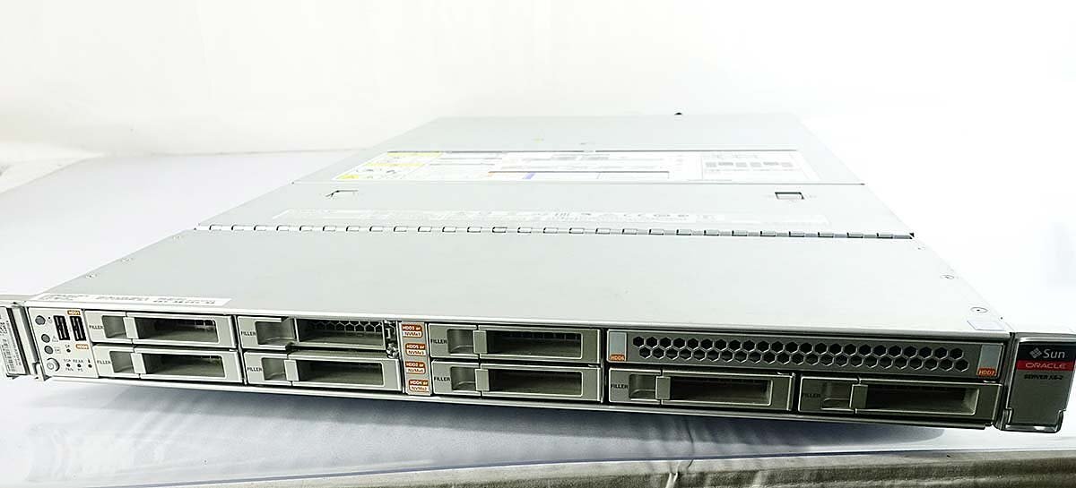 OS無し 1U ラックサーバー SUN ORACLE SERVER X6-2/Xeon E5-2699v4 x2基/メモリ256GB/HDD無 ...