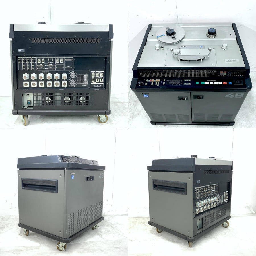 引取限定 発送不可 SONY PCM-3348 48ch デジタルレコーダー RM-3348x3台/DMU-3048x2台/DABK ...