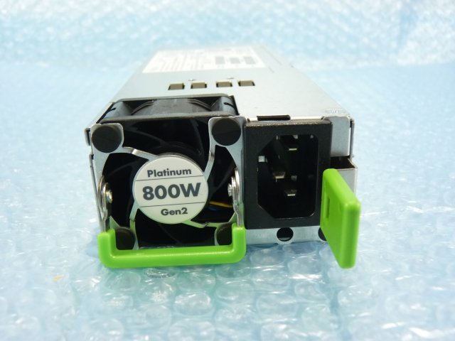 1NBR // Fujitsu PRIMERGY RX2530 M2 の 冗長 電源 800W DPS-800AB-1 A REV:S4A /S26113-E574-V53 ...