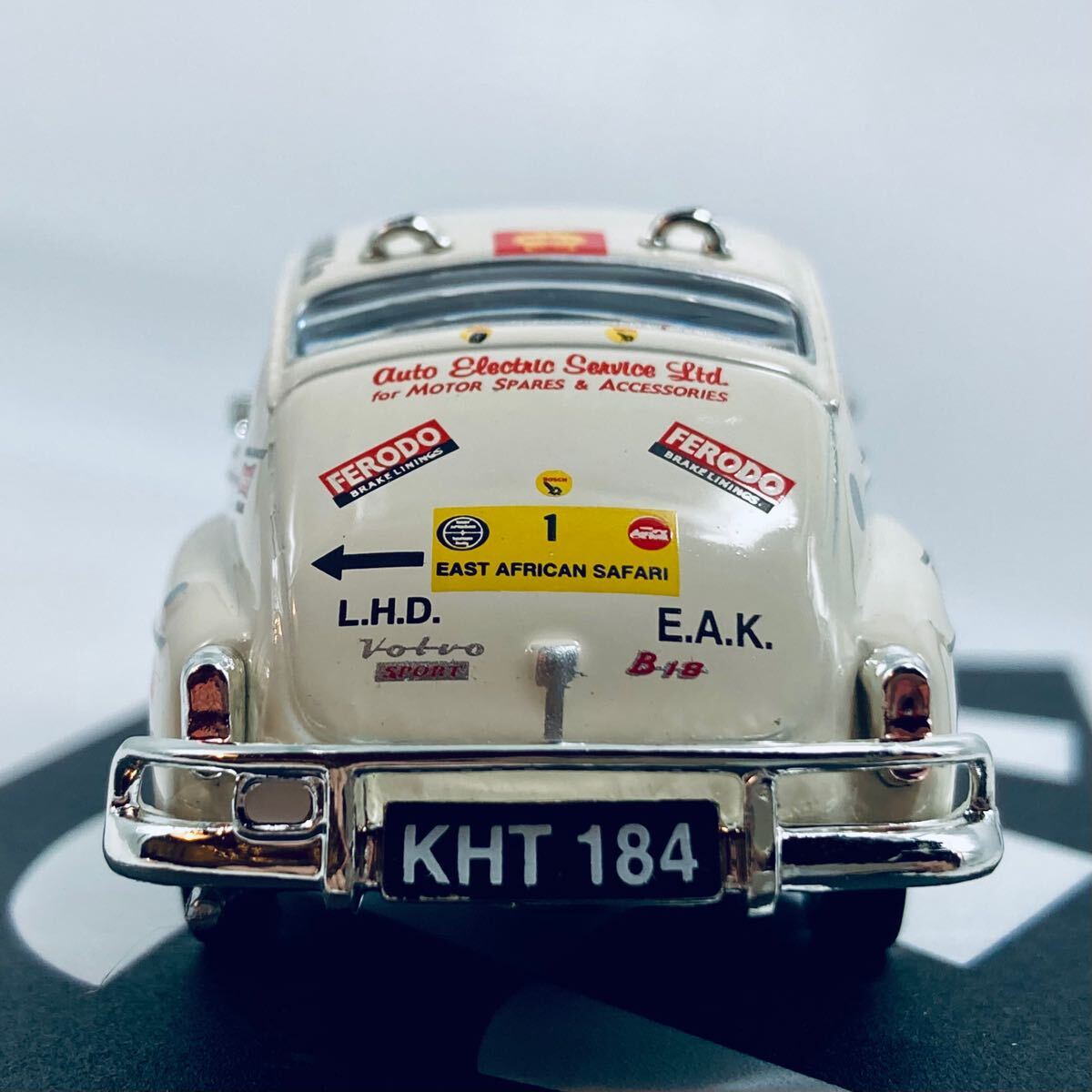 DeAgostini 1/43 Volvo PV544 GIAN MOTORS East African Safari Rally 1965 ...