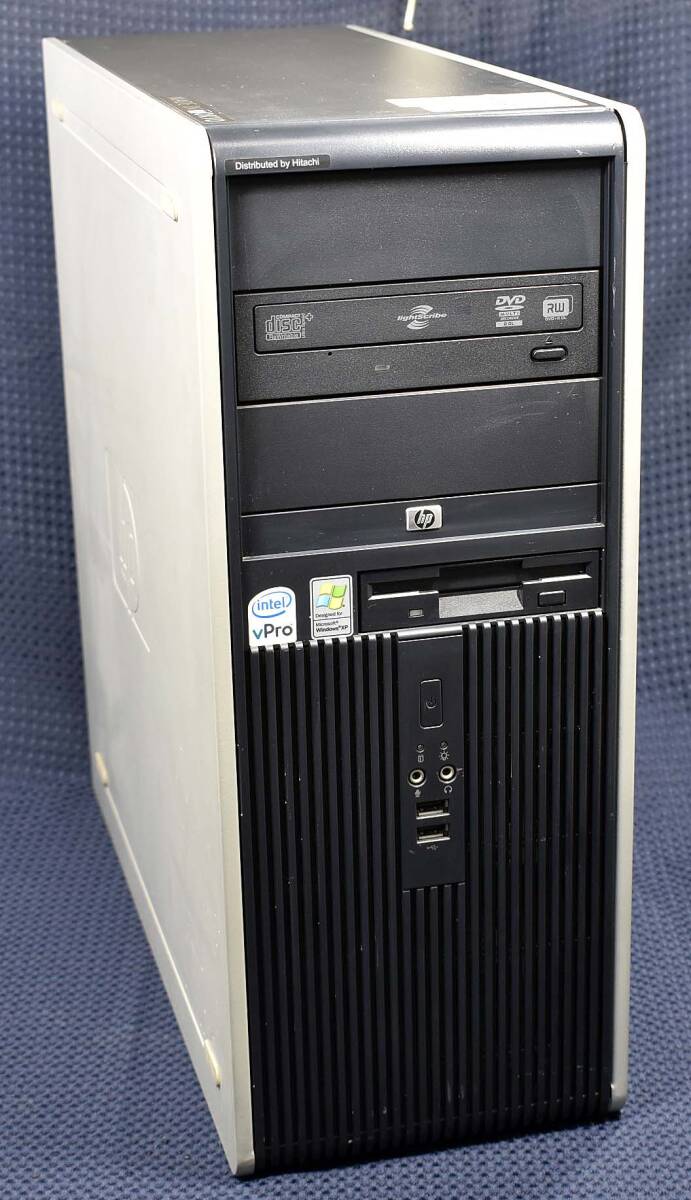 HP Compaq Business Desktop dc7800 MT/CT CMT CPU:Core2 Duo E6850 HDD:80GB x2台 RAID RAM:1GB DVD ...