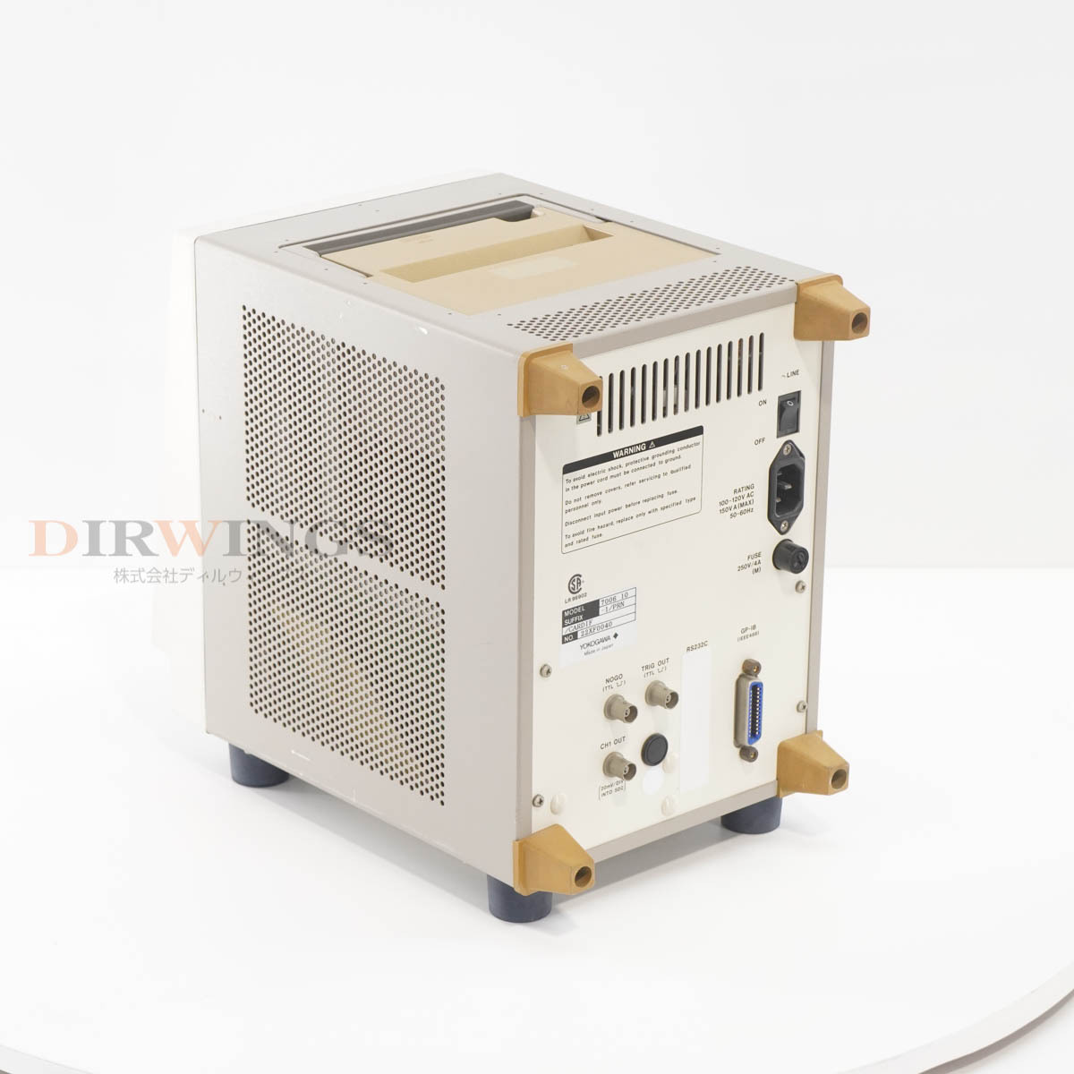 DW 8日保証 2台入荷 DL1200 7006 10-1/PRN/CARDIF YOKOGAWA DIGITAL OSCILLOSCOPE 4ch 100MHz 横河 デジタルオシロスコープ ...