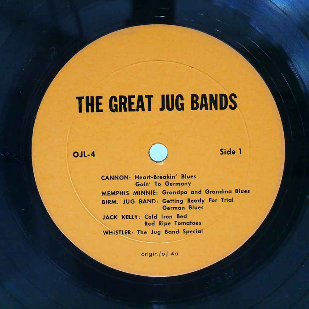 米 VA/GREAT JUG BANDS/ORIGIN JAZZ LIBRARY OJL4 LP(ワールドミュージック)｜売買された ...