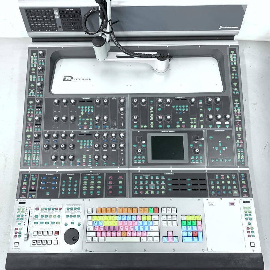 引取限定 発送不可 digidesign デジデザイン D-CONTROL MAIN/D-CONTROL FADER ミキサー 電源コードx2 ...