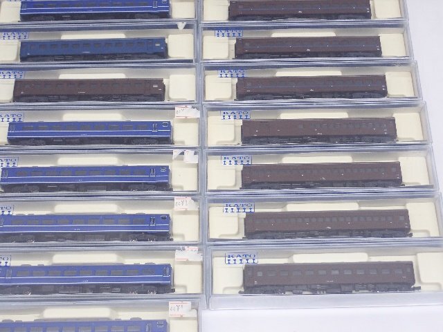 KATO カトー 5010-1/5011-1/5012-1/5037/5036/5015/5016/5020 スロ60 オハ14 スハ44 鉄道模型 Nゲージ 28両おまとめセット ¶ ...
