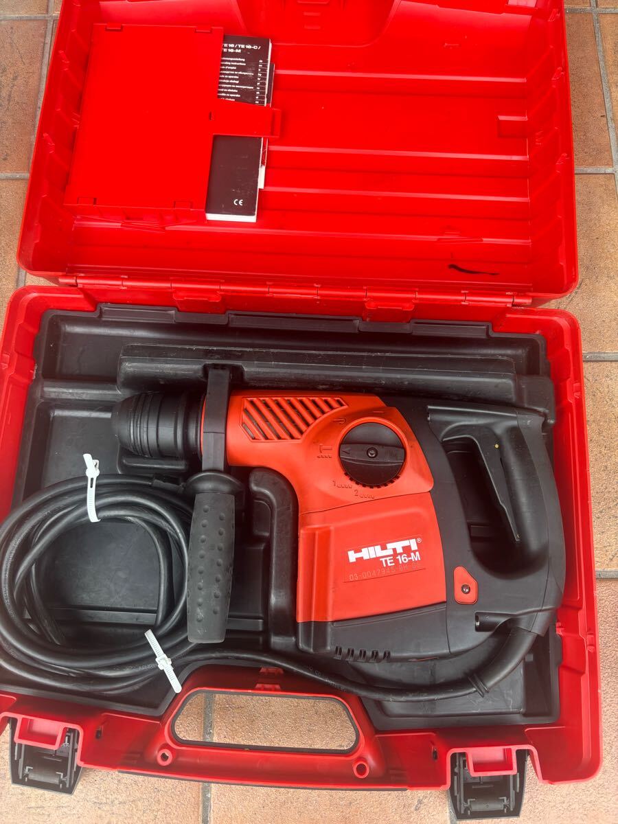 HILTI ヒルティ ハンマドリル TE16-M(本体)｜売買されたオークション情報、yahooの商品情報をアーカイブ公開 - オークファン（aucfan.com）