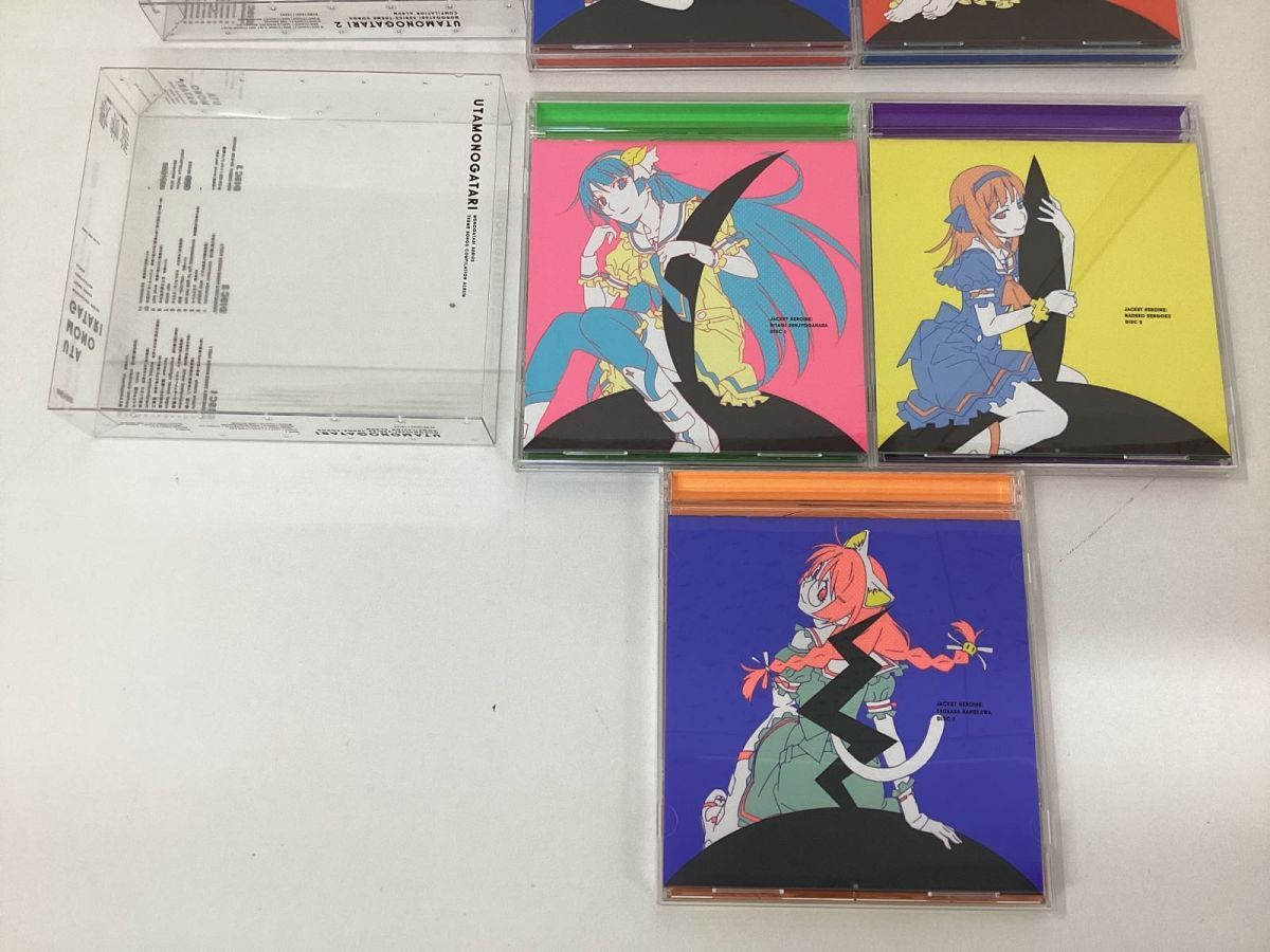 05 現状 物語シリーズ グッズ 西尾維新 UTAMONOGATARI テーマソング コンプリーションアルバム 収納ボックス付き(アニメソング一般)｜売買されたオークション情報、yahooの ...