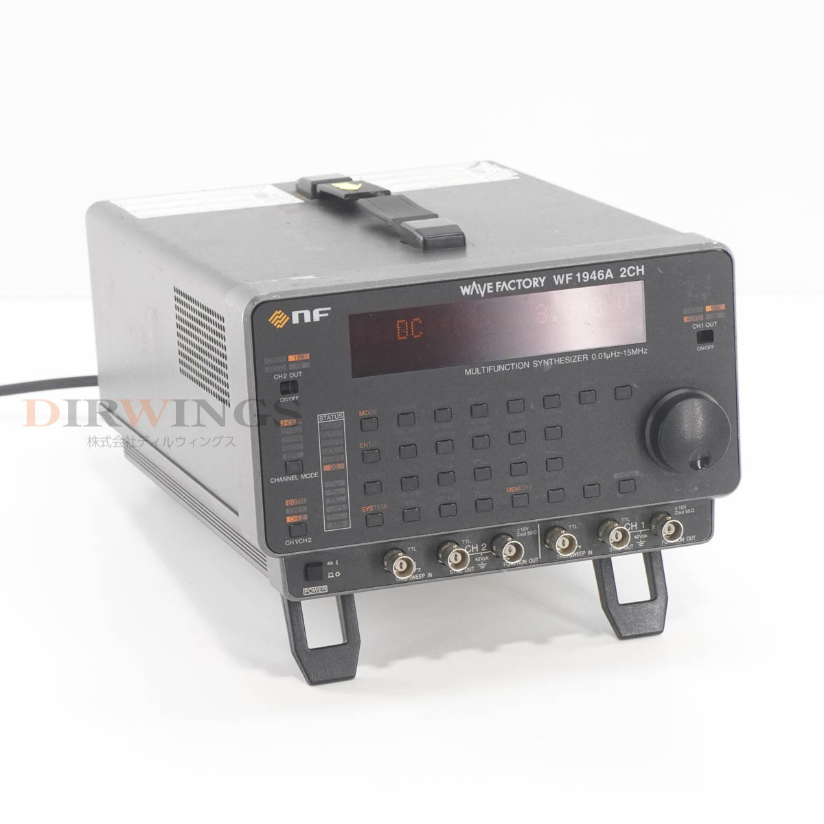 DW 8日保証 WF1946A WAVE FACTORY NF MULTIFUNCTION SYNTHESIZER 2CH 0.01μHz ...