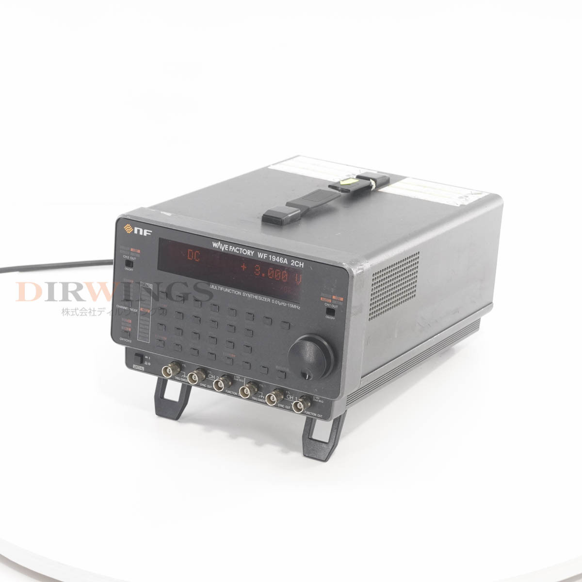 DW 8日保証 WF1946A WAVE FACTORY NF MULTIFUNCTION SYNTHESIZER 2CH 0.01μHz ...