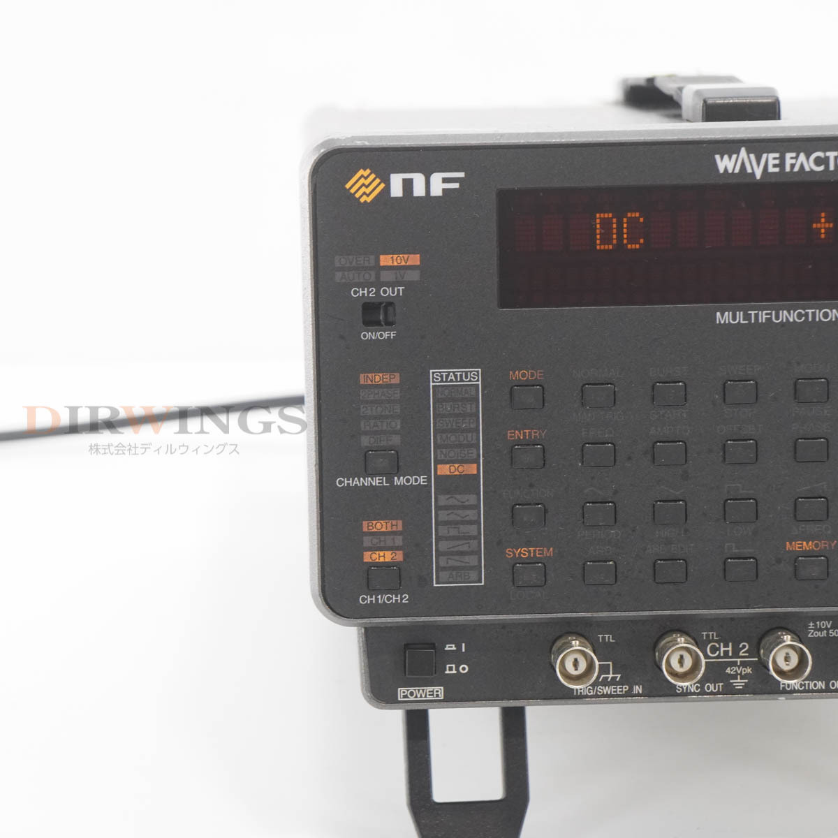 DW 8日保証 WF1946A WAVE FACTORY NF MULTIFUNCTION SYNTHESIZER 2CH 0.01μHz ...