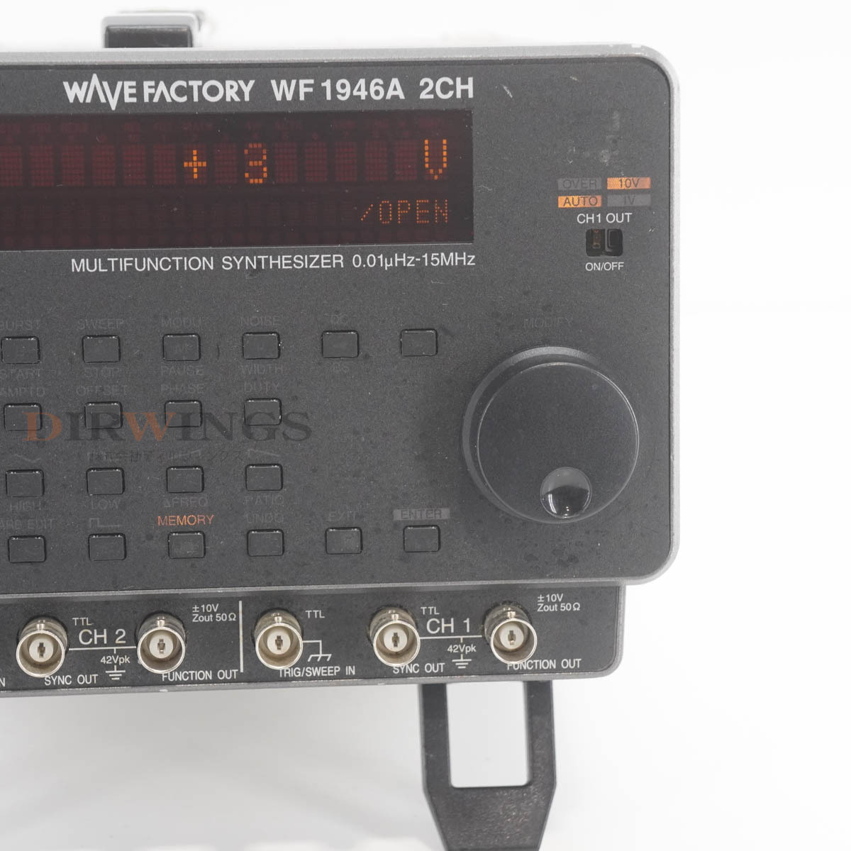 DW 8日保証 WF1946A WAVE FACTORY NF MULTIFUNCTION SYNTHESIZER 2CH 0.01μHz-15MHz エヌエフ回路設計ブロック マルチフ ...