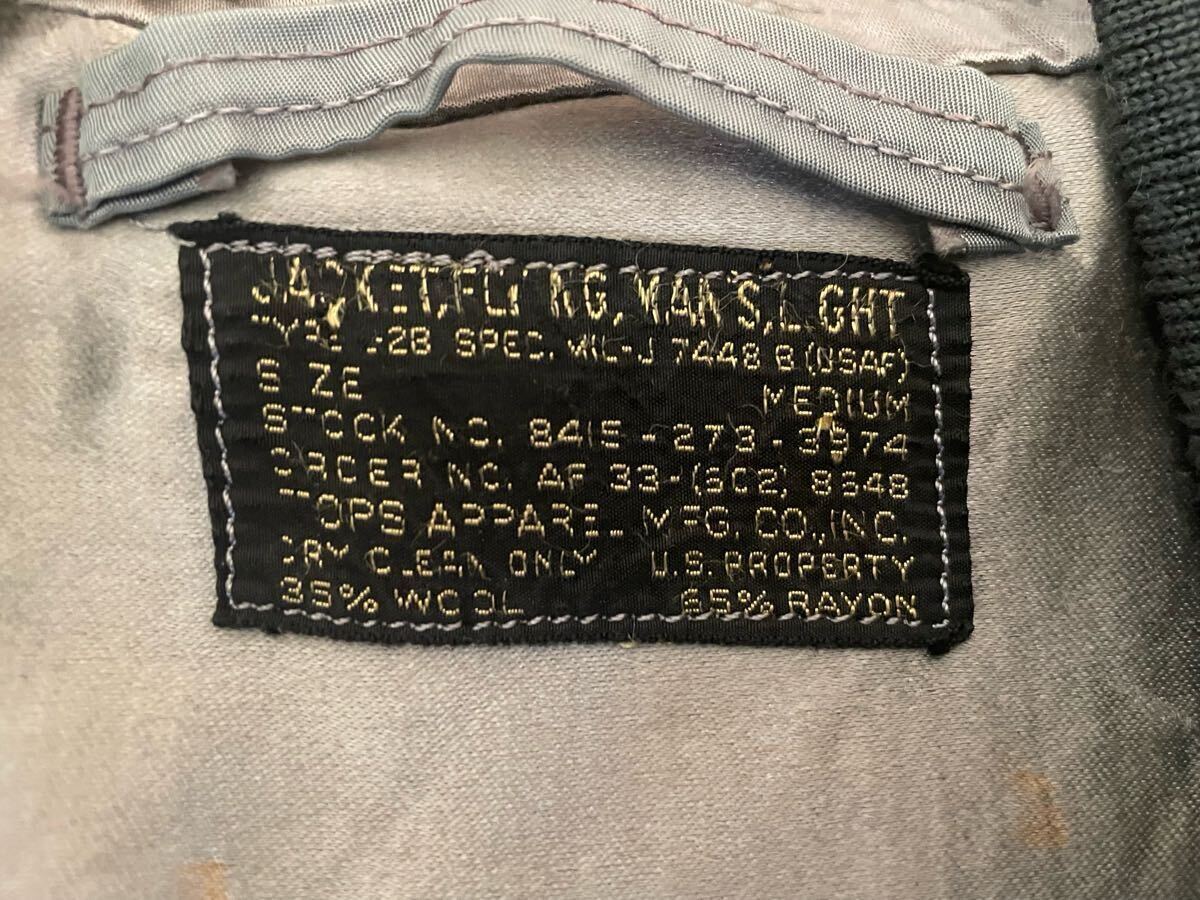 SPECIAL 50's US AIR FORCE 黒タグ L-2B medium フライト ヴィンテージ オリジナル LEVIS 506XX 大戦 ARMY 501XX 米軍 MA-1 L ...