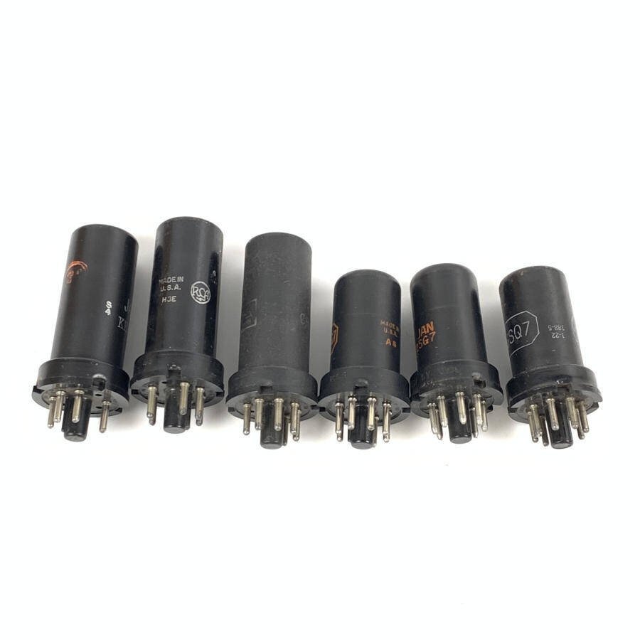 真空管 6本セット アンプ用 KEN-RAD JAN-CKR-5Z4 / RCA 6SN7 / JAN 12SG7 / CRC-12A6 ...