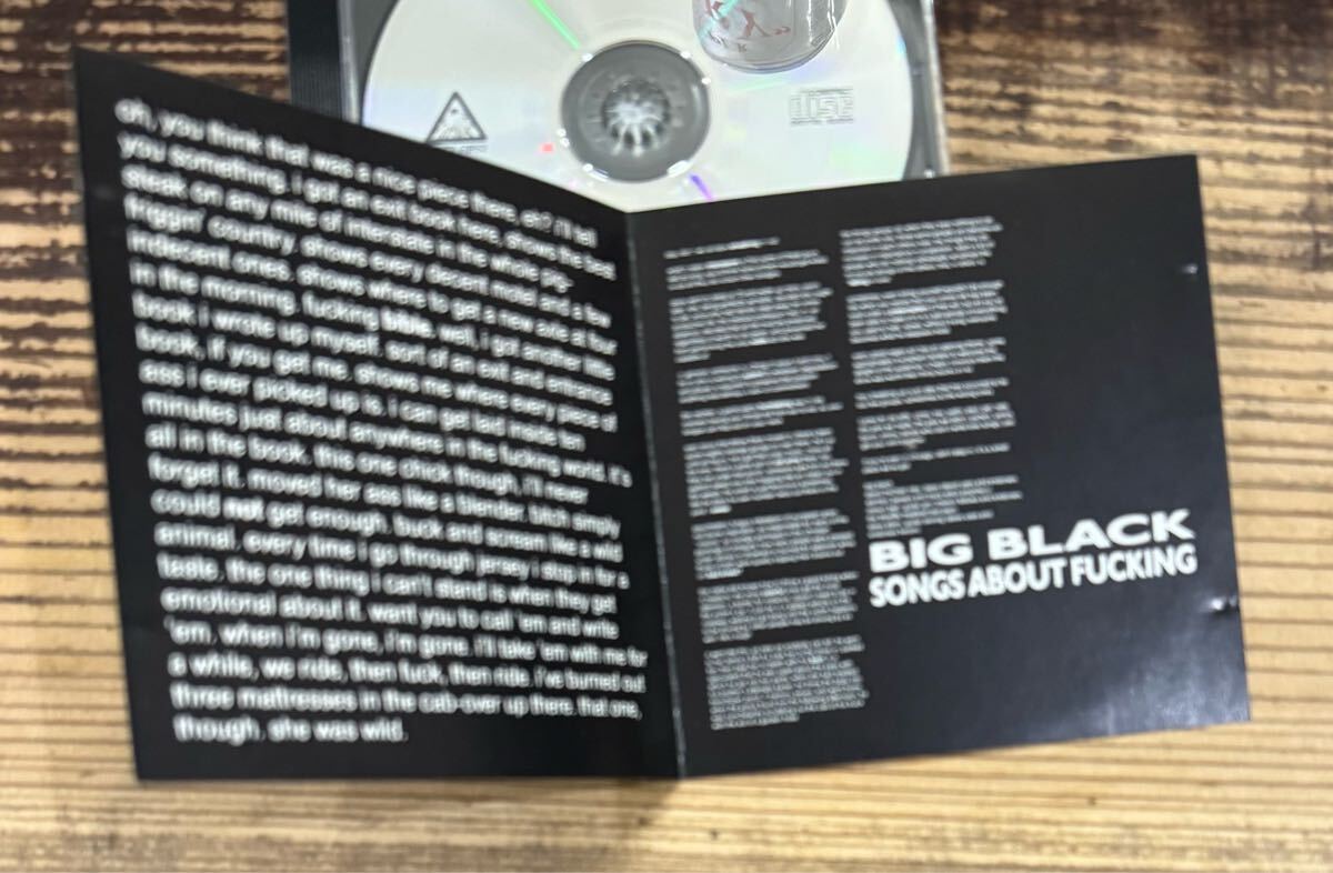 CD 2枚セット BIG BLACK スティーヴ アルビニ Steve Albini 名盤 SONGS ABOUT FUCKING 初期EP集 HAMMER PARTY 検 SHELLAC ...