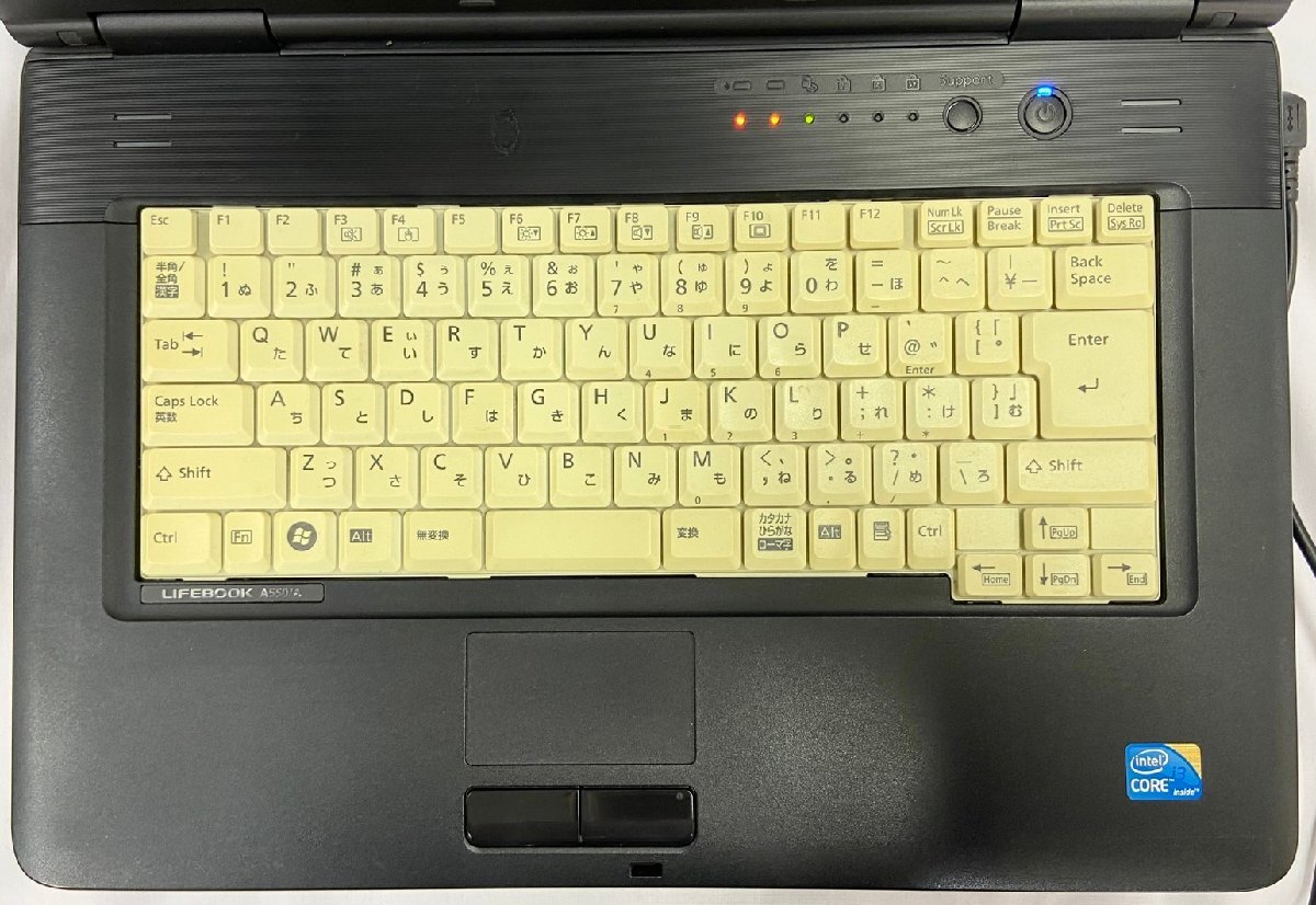 ME0711S i3 Windows10 FUJITSU LIFEBOOK A550/A CPU:Intel R Core TM i3 CPU ...