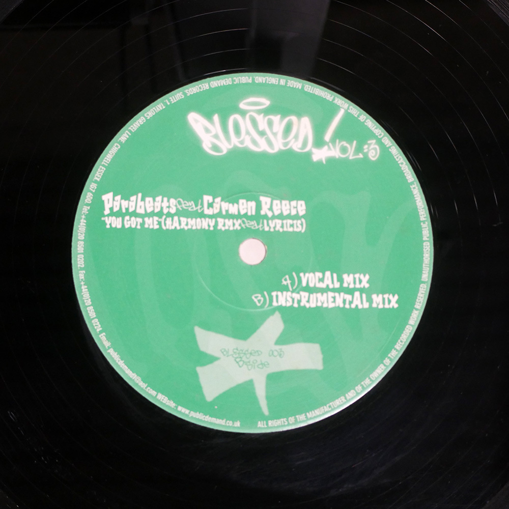 英 UK盤 PARA-BEATS/BLESSED VOL.3/PUBLIC DEMAND BLESSED003 12(ハウス)｜売買されたオークション情報、yahooの商品情報をアーカイブ公開 ...