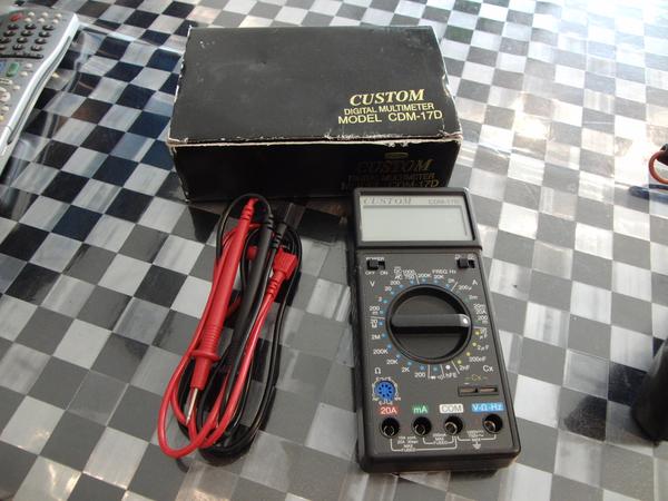 2S416 CUSTOM デジタルマルチメーター CDM-17D ジャンク(電気計測器)｜売買されたオークション情報、yahooの商品情報をアーカイブ公開 - オークファン（aucfan.com）