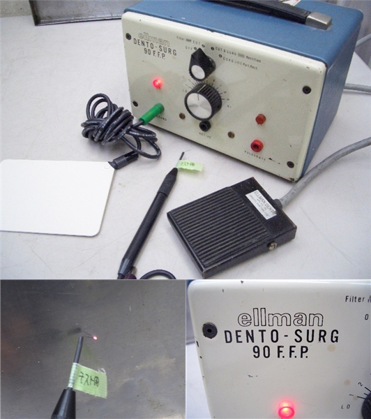 ELLMAN 電気メス DENTO-SURG 90FFP 歯科用 歯科技工 エルマン 1(歯科学)｜売買されたオークション情報、yahooの ...