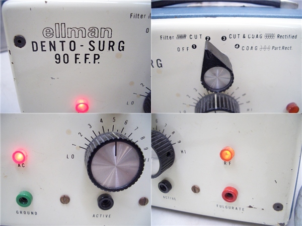 ELLMAN 電気メス DENTO-SURG 90FFP 歯科用 歯科技工 エルマン 1(歯科学)｜売買されたオークション情報、yahooの ...