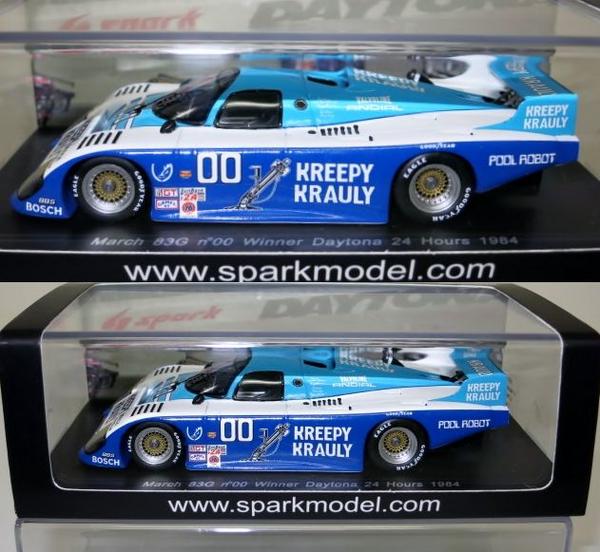 New SP:1/43 マーチ 83G #00 デイトナ24 1984 優勝 No.43DA84(レーシングカー)｜売買されたオークション情報 ...