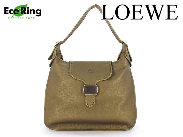 1円 超 ロエベ レザー ショルダー バッグ ブロンズ HA001(ショルダー)｜売買されたオークション情報、yahooの商品情報をアーカイブ ...