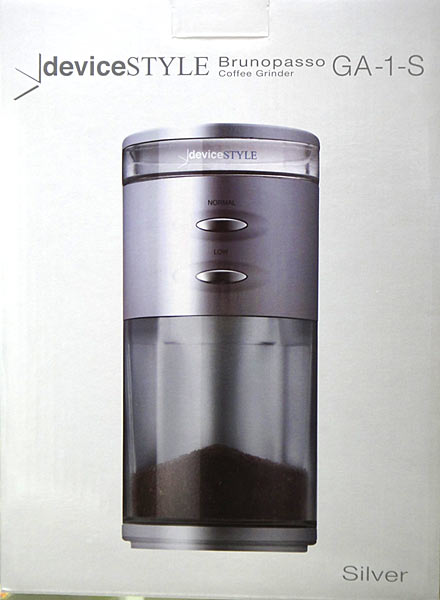 質直 Device STYLE コーヒーグラインダー GA-1-S(電動式コーヒーミル)｜売買されたオークション情報、yahooの商品情報をアーカイブ公開 - オークファン（aucfan.com）