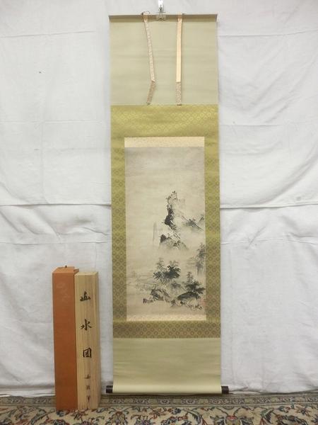 E10820蔵丘岳翁 山水図 工藝画 紙本 掛軸 軸箱 限定500部(山水、風月)｜売買されたオークション情報、yahooの商品情報を ...