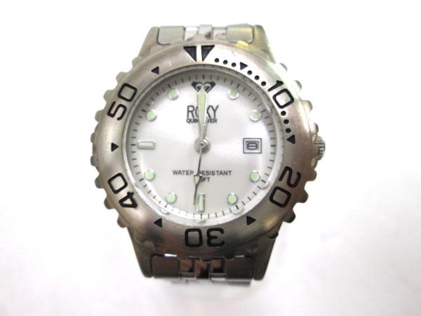 ROXY QUIKSILVER ロキシー デイト付 レディース 腕時計 RX420(3針＋カレンダー)｜売買されたオークション情報、yahooの商品情報をアーカイブ公開 - オークファン ...
