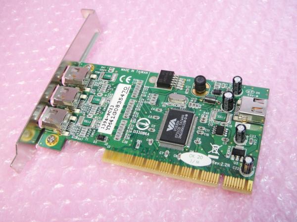 KIH0147B IEEE1394カード IO-DATA 1394-PCI3 PCI接続 レタパ可(IEEE1394インターフェイスカード ...