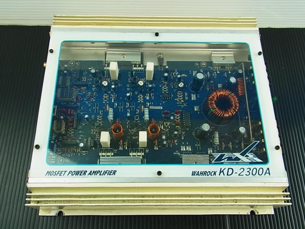 WAHROCK 2Chアンプ KD-2300A ワーロック(アンプ)｜売買されたオークション情報、yahooの商品情報をアーカイブ公開 - オークファン（aucfan.com）