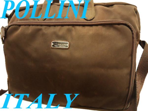 イタリア製 POLLINI ポリーニ 2way 斜め掛け ショルダーバッグ(ショルダーバッグ)｜売買されたオークション情報、yahooの商品情報をアーカイブ公開 - オークファン（aucfan ...