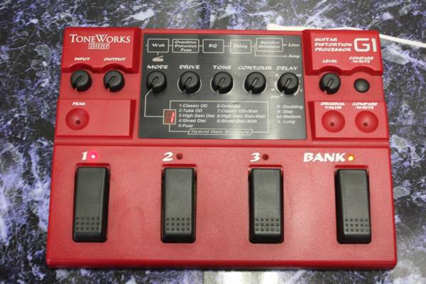 KORG TONE WORKS G1/ワウ半止め 松本孝弘 tak matsumoto N1E99(マルチエフェクター)｜売買された ...