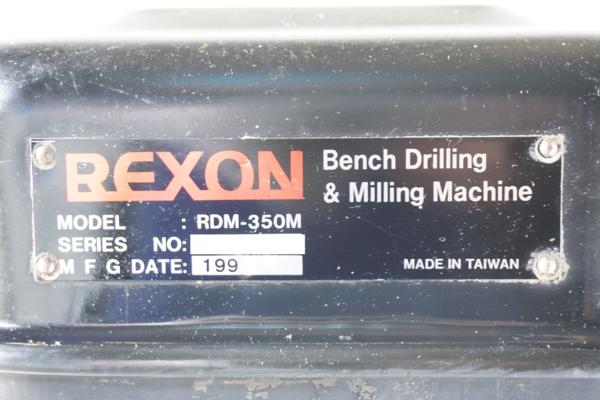 REXON RDM-350M 小型フライス 3K-882(その他)｜売買されたオークション情報、yahooの商品情報をアーカイブ公開 - オークファン（aucfan.com）