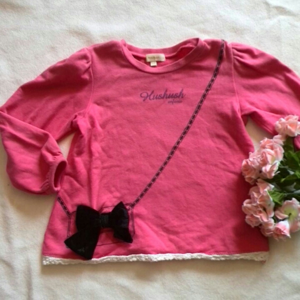 ハッシュアッシュHushHushの可愛いトレーナー 110(ハッシュアッシュ)｜売買されたオークション情報、yahooの商品情報をアーカイブ公開 - オークファン（aucfan.com）
