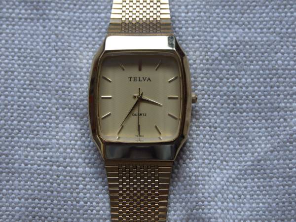 TELVA メンズ腕時計 TB-2028 ゴールド(3針（時、分、秒）)｜売買されたオークション情報、yahooの商品情報をアーカイブ公開 ...