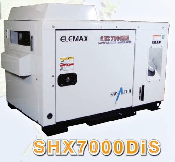 ELEMAX ディーゼルエンジン 大型発電機 SHX7000DiS 低騒音(インバーター発電機)｜売買されたオークション情報、yahooの商品 ...