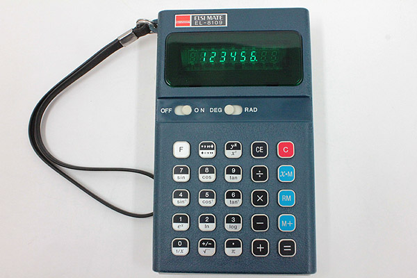 昭和レトロ SHARP EL-8109 電卓 完動品 シャープ 当時物 レア(シャープ)｜売買されたオークション情報、yahooの商品情報を ...