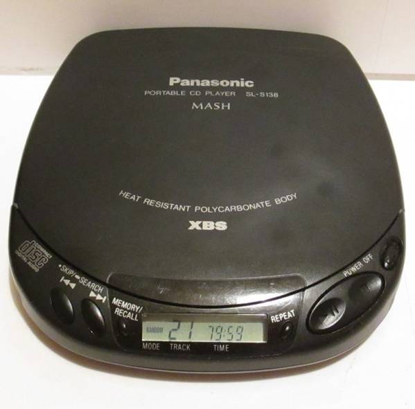 Panasonic CDプレーヤー SL-S138Z 一部難あり(CDプレーヤー)｜売買されたオークション情報、yahooの商品情報をアーカイブ公開 - オークファン（aucfan.com）