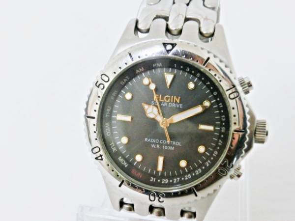 1円 エルジン ELGIN SOLAR DRIVE RADIO CONTROL FK-1326 時計③(エルジン)｜売買されたオークション情報 ...